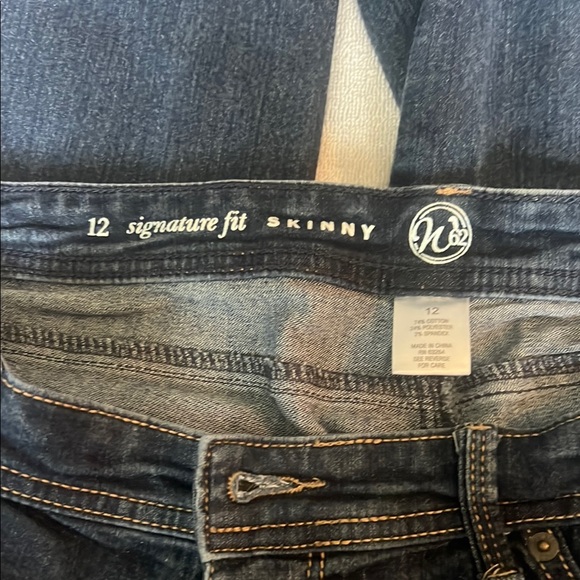 Jeans | Signature Fit Skinny Jeans Dark Blue | Poshmark